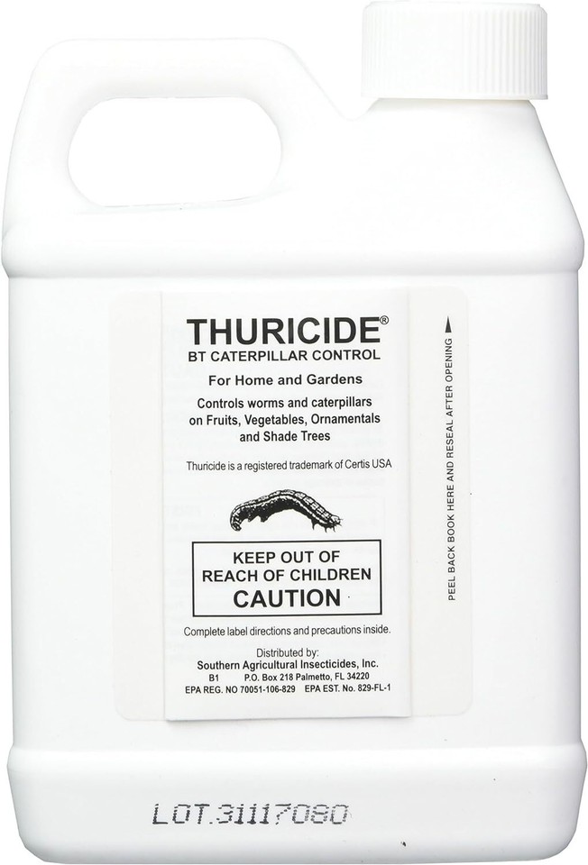 Southern Ag Thuricide Bt Caterpillar Control 16Oz Organic Pest Control ...
