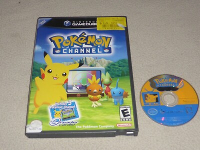 NINTENDO GAMECUBE POKEMON CHANNEL VIDEO GAME DISC W CASE | eBay