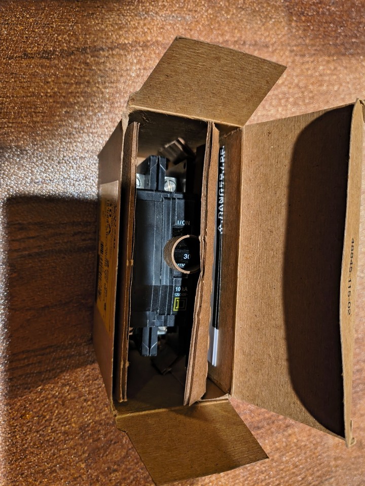 Square D QOU230 Circuit Breaker 2P 30A 120/240V New in Factory Box Free ...