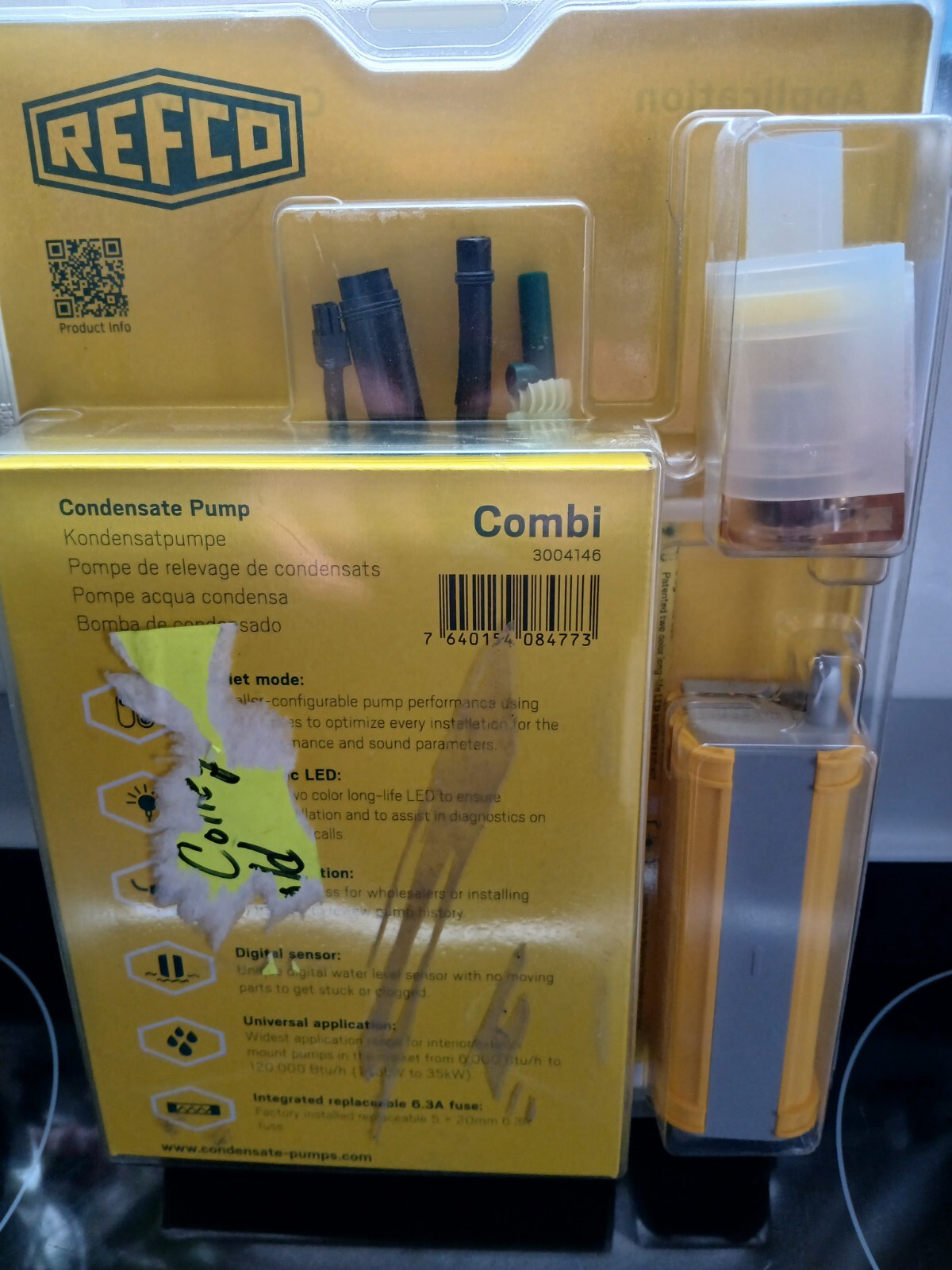 NEW Refco Combi Condensate Pump 3004046 11 GPH FREE SHIPPING ...