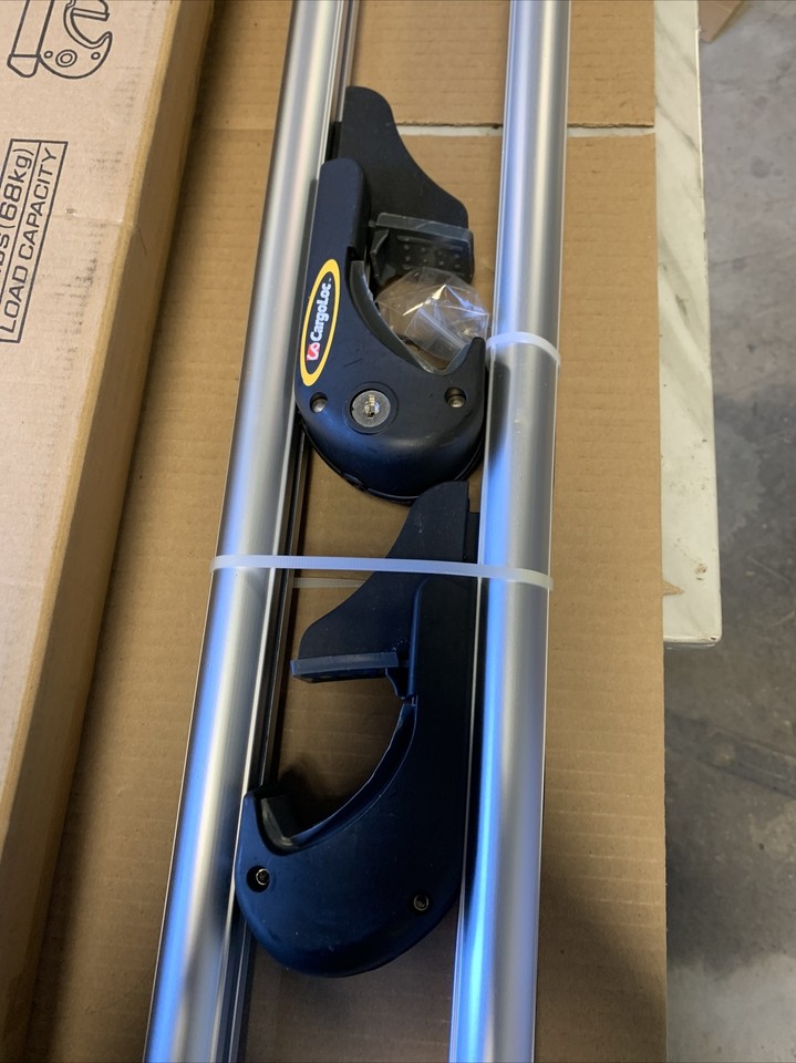 Cargoloc 2-Piece 52 Aluminum Roof Top Cross Bar Set Fits Maximum 46” | eBay