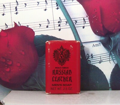 Stacy Products Russian Leather Bath Soap 2.5 Oz. By NWOB | eBay