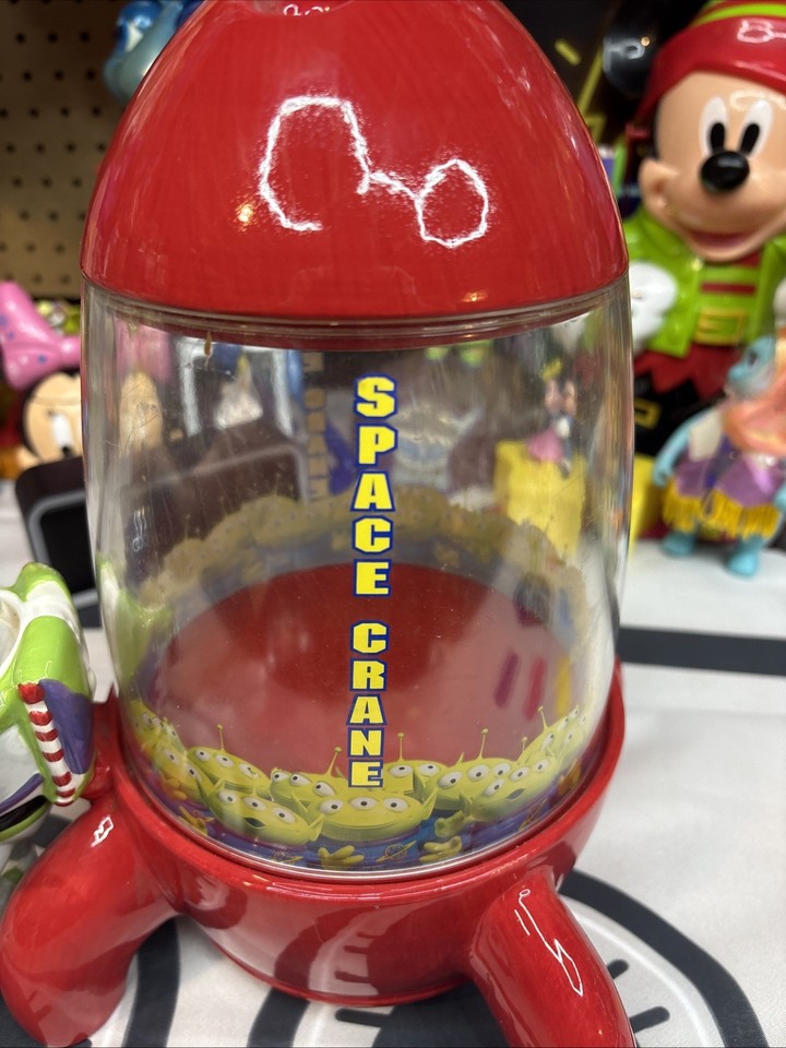 BUZZ LIGHTYEAR TOY STORY COOKIE JAR SPACE CRANE DISNEY - see photos | eBay