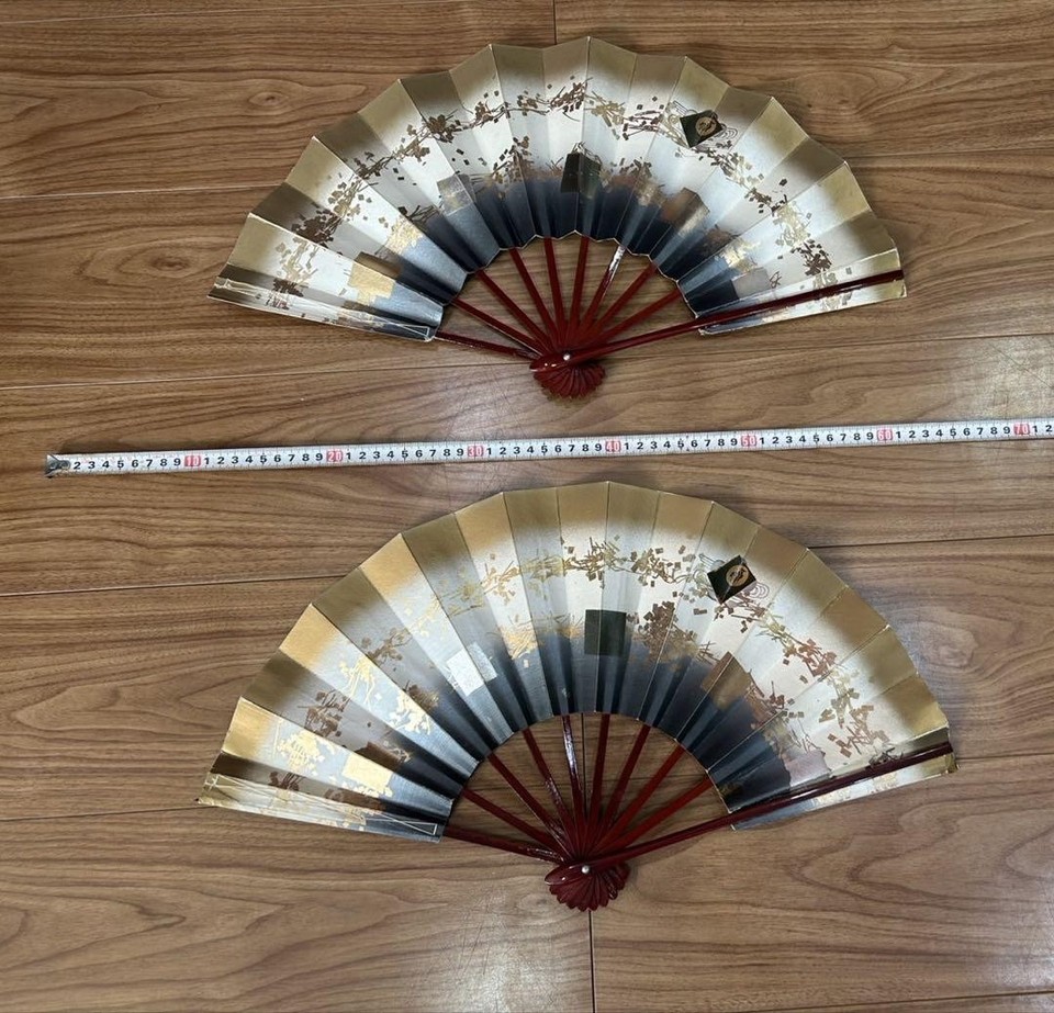 Sensu Fan Nihon Maiko Geisha Fan Handheld Traditional Japanese Dance ...