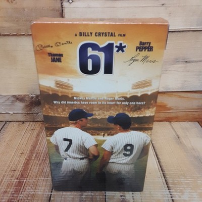 61* VHS Sealed Billy Crystal Thomas Jane Barry Pepper Baseball Drama ...