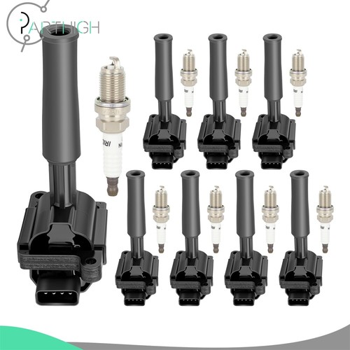 Ignition Coil & Spark Plug Kits For Jaguar XJ8 XK8 XJR XKR Vanden Plas ...