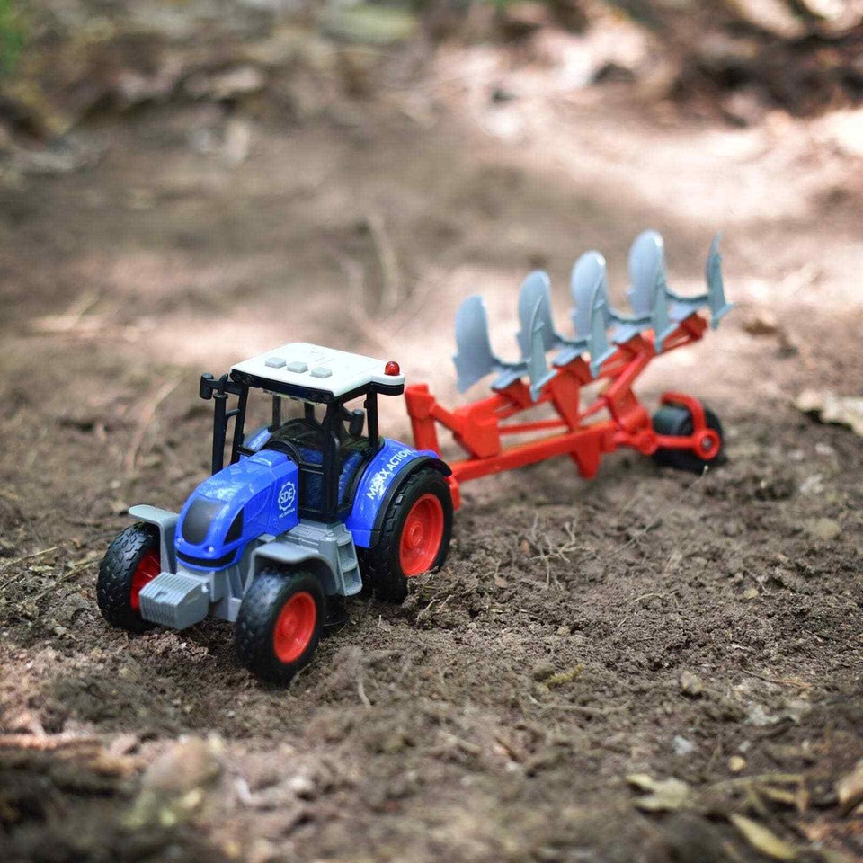 Sunny Days - Maxx Action Tractor with Plow with Lights & Sounds | eBay