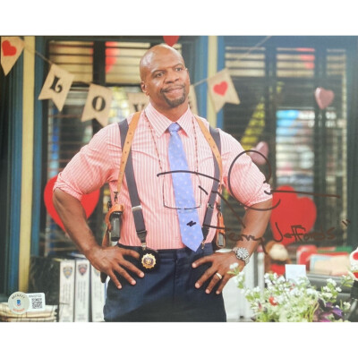 Terry Crews Signed "Brooklyn Nine-Nine" 8x10 w/ Character Name and BAS ...