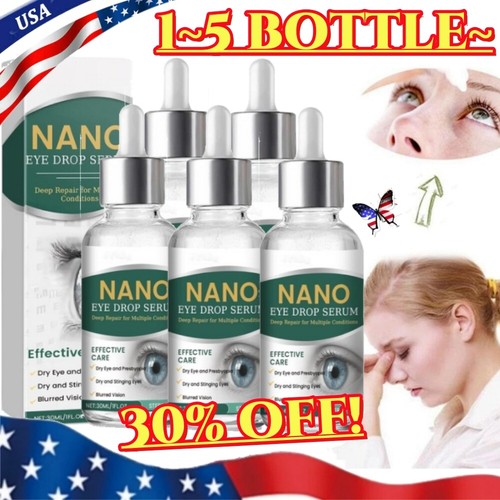 Nano Eye Drops Serum, Natural Nano Lubricant Eye Drops for Dry Eye ...