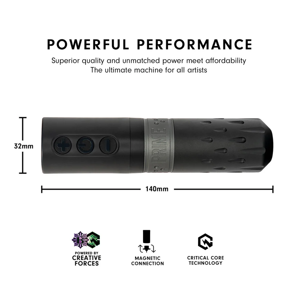 PRIME x Critical Pen Tattoo Machine 3.5 - Full Set | eBay