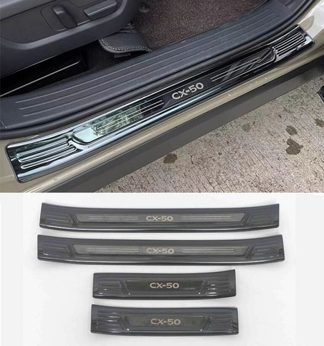 Steel Door Sill Protector For 2025 Mazda CX50 Car Accessories Scuff ...