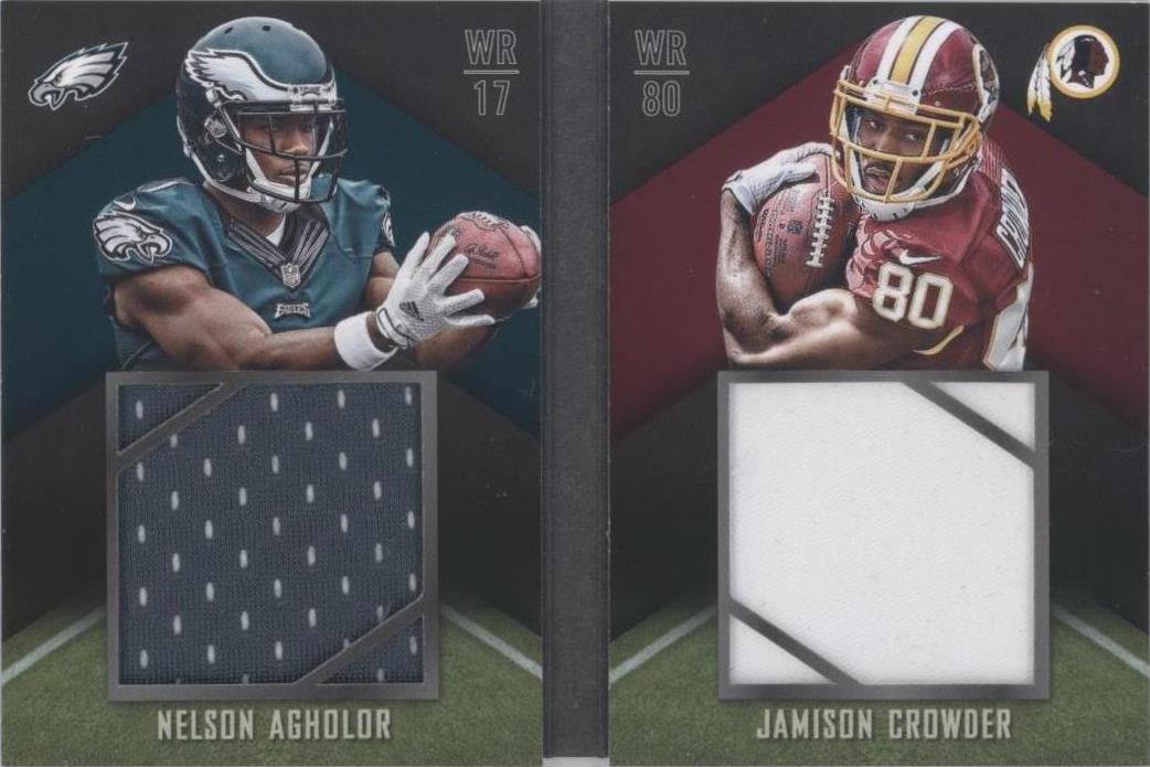 2015 Panini Playbook - Face 2 Face Holo Gold #F2F-AC Nelson Agholor ...