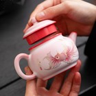 Lard Frozen Ceramic Teapot Handmade Pink Ru Kiln Pot Tea Maker Kettle ...