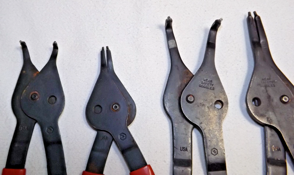 Mac Tools 4 pc Snap Ring Plier Set TP-34 & 34A, TP56 & 56A + 1 Matco Knipex pair | eBay