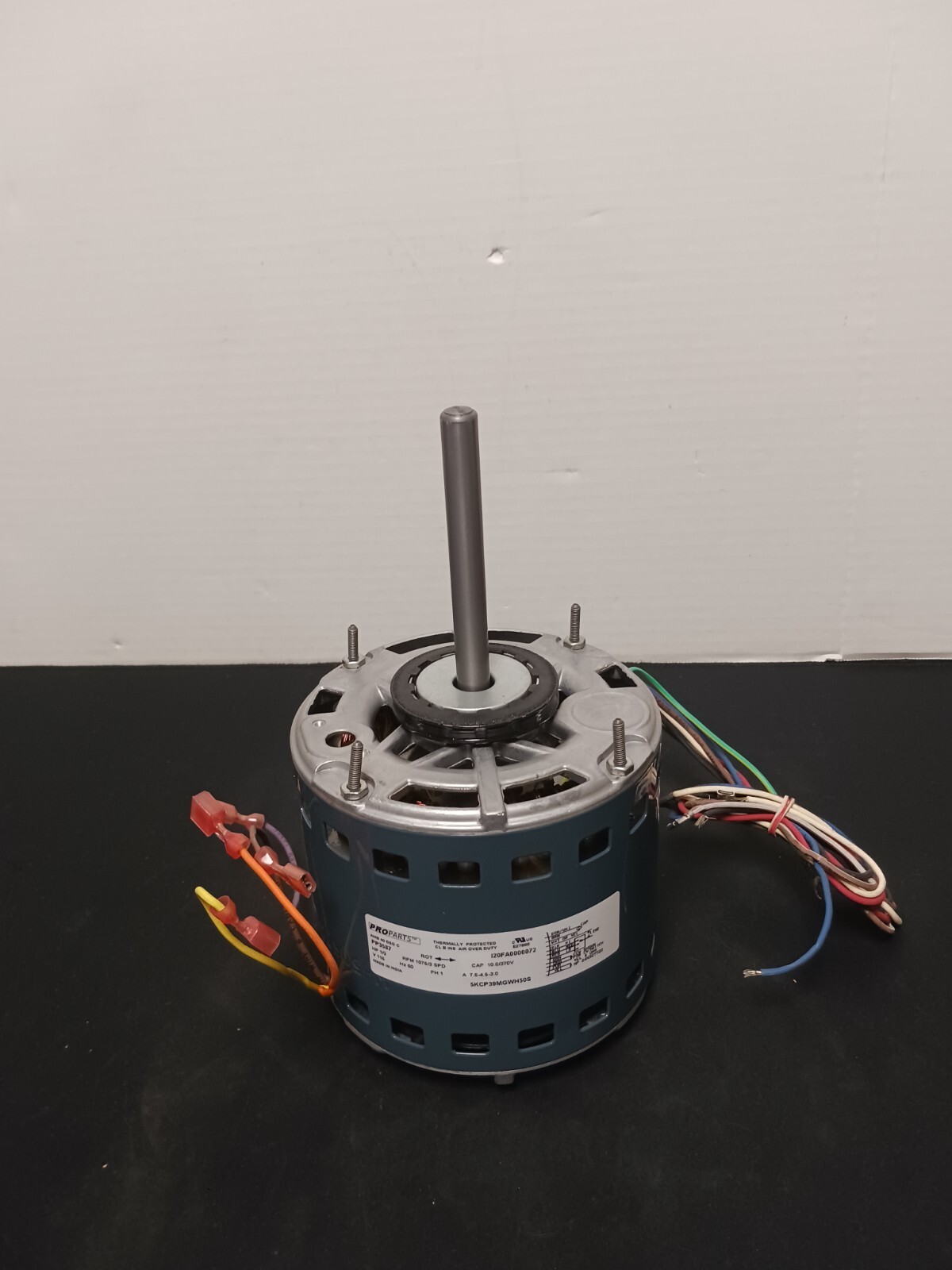 Furnace Blower motor Proparts 5kcp39mg wh50s PP3587 Pro Parts 1/2 HP ...