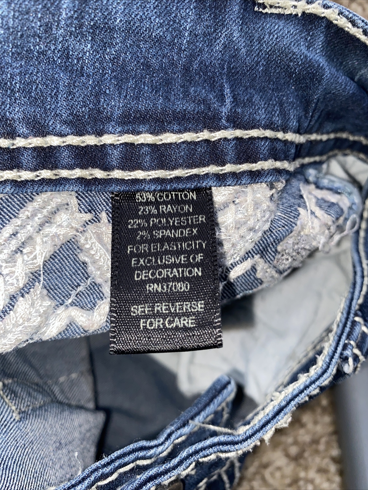 Cato Premium Classic Embroidered Women Jeans Flap Bac… - Gem