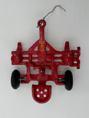 1950s Die Cast Red Farm Oliver Tractor Corn Planter (D2) | eBay