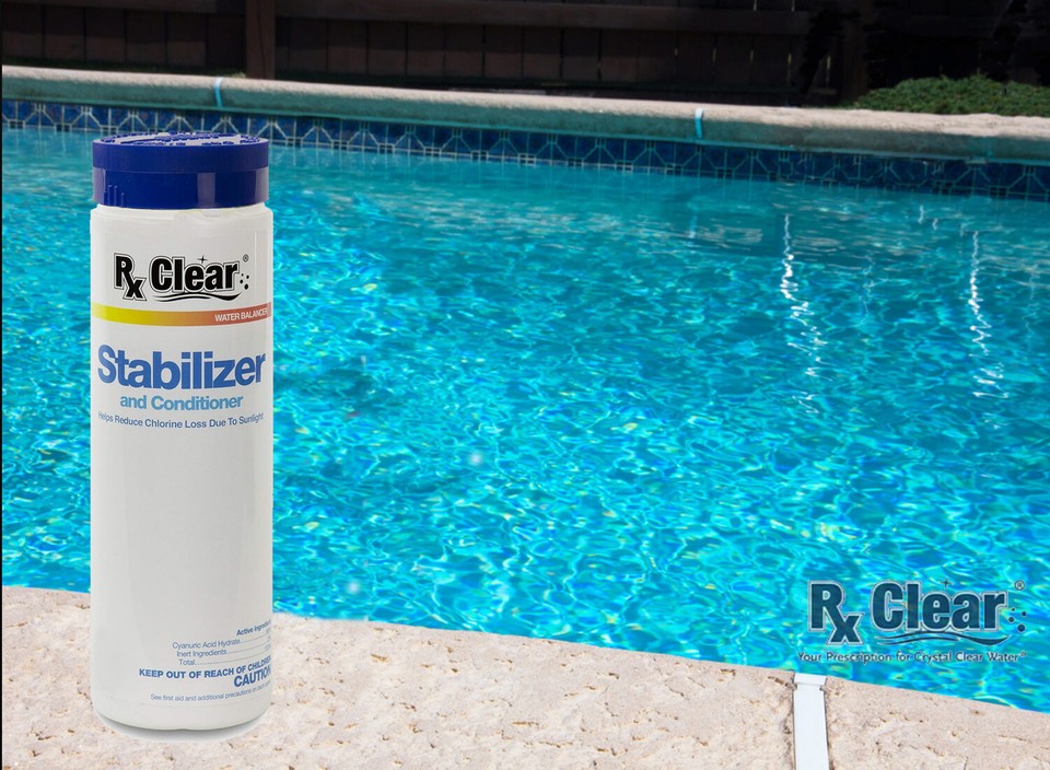 Rx Clear Conditioner & Stabilizer Cyanuric Acid For Swimming Pools ...