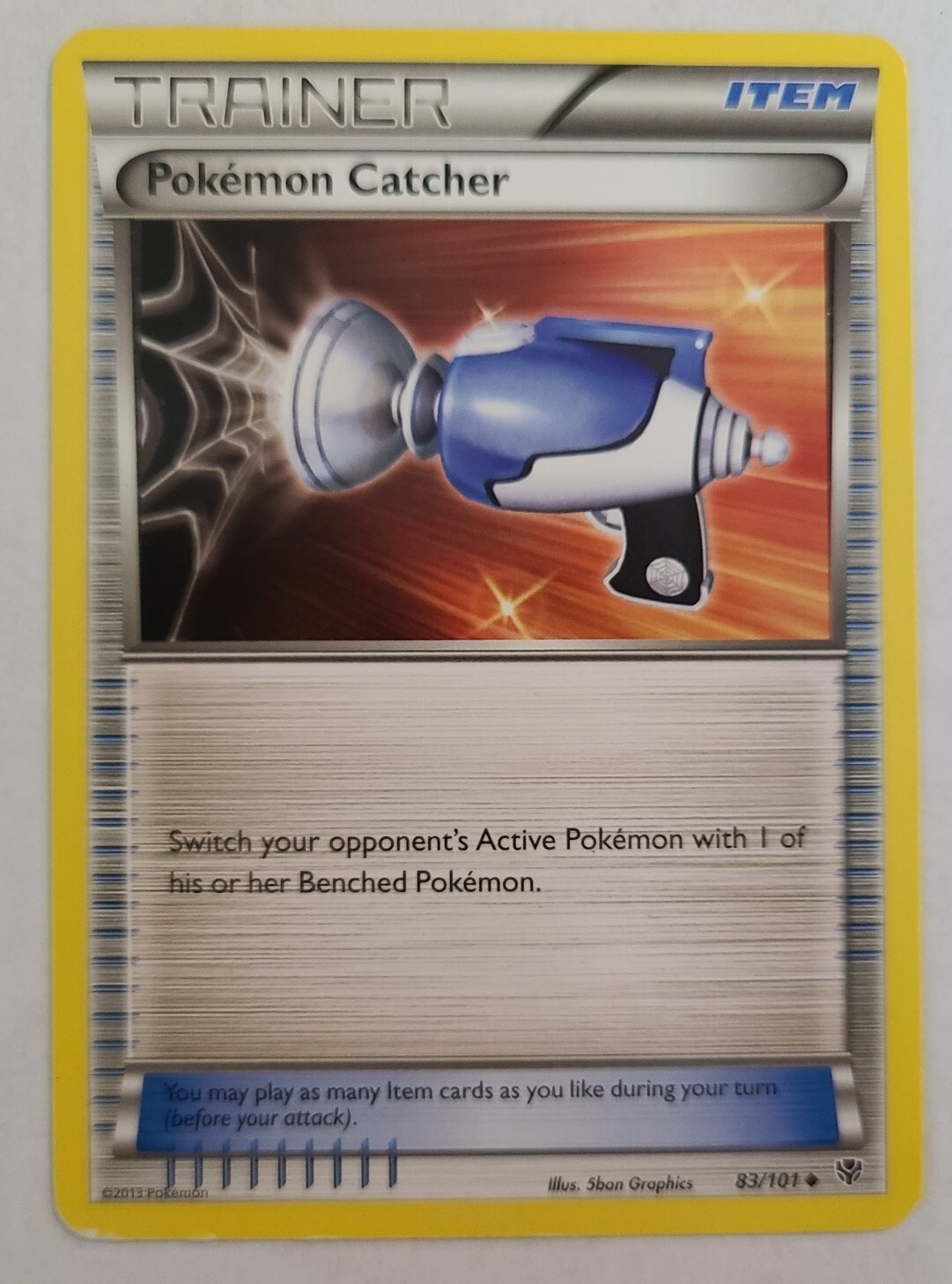Pokémon POKEMON CATCHER Trainer 83/101 Plasma Blast - Played 🍒 | eBay