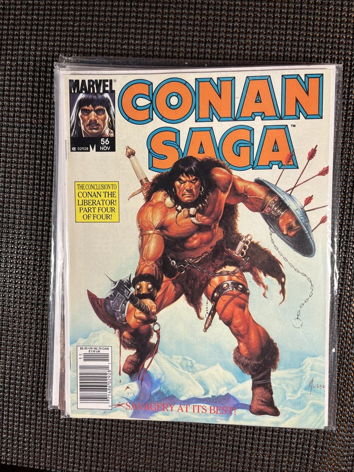 Conan Saga Magazines #10,11,54-57,59. Lot of 7 | eBay