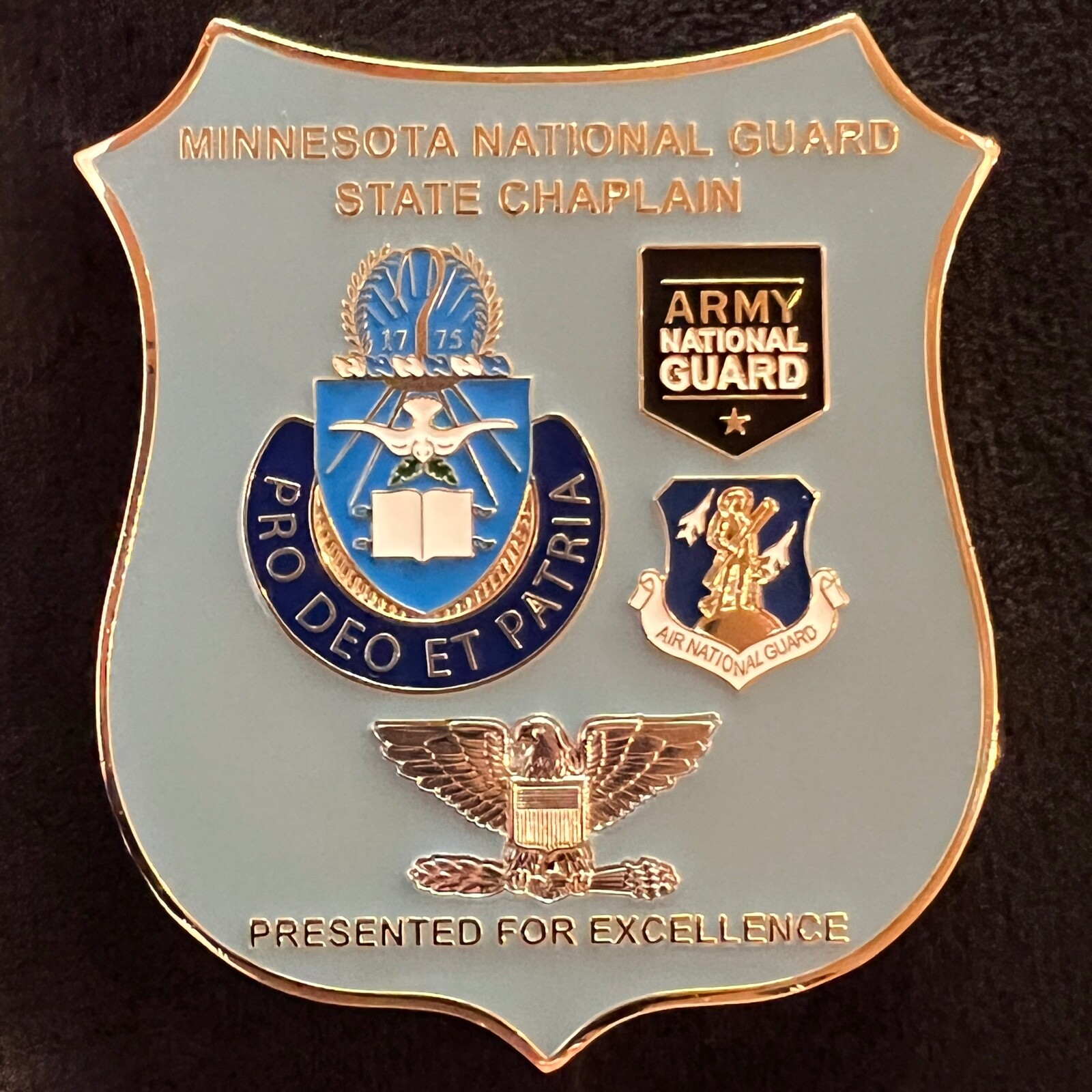 Minnesota National Guard State Chaplain Challenge Coin | eBay