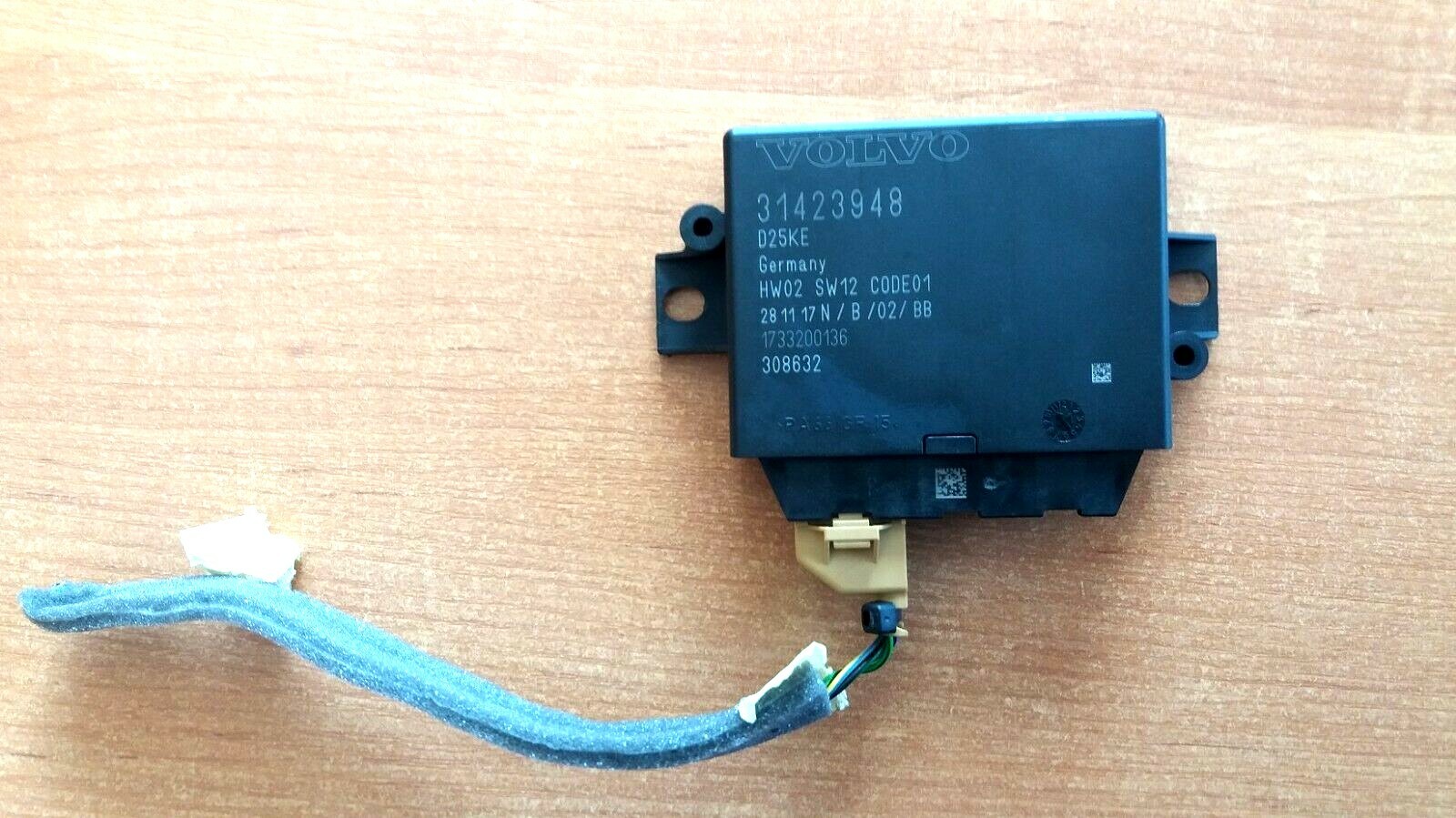 VOLVO S-60 2017 2.0TD RHD PDC PARKING CONTROL MODULE OEM 31423948 | eBay