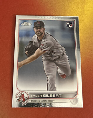 2022 Topps Chrome #65 Tyler Gilbert RC Rookie Arizona Diamondbacks ...