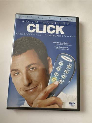 Click 2006 Adam Sandler Chris Walken Kate Beckinsale DVD Movie New ...