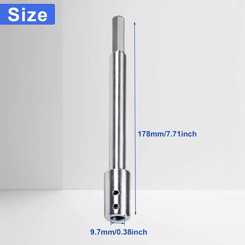 7 inch Forstner Bit Extension for Adding Over 5-3/4 inches of Drilling ...