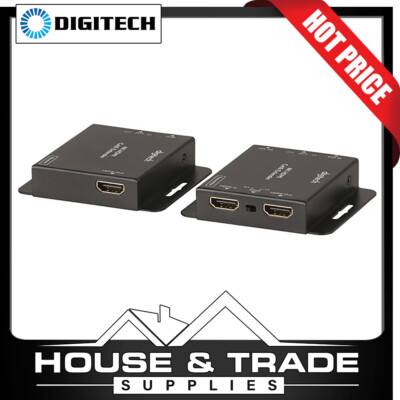 Digitech HDMI Extender Over Single Cat6 with Infrared 4k 30m -1080P 70m ...