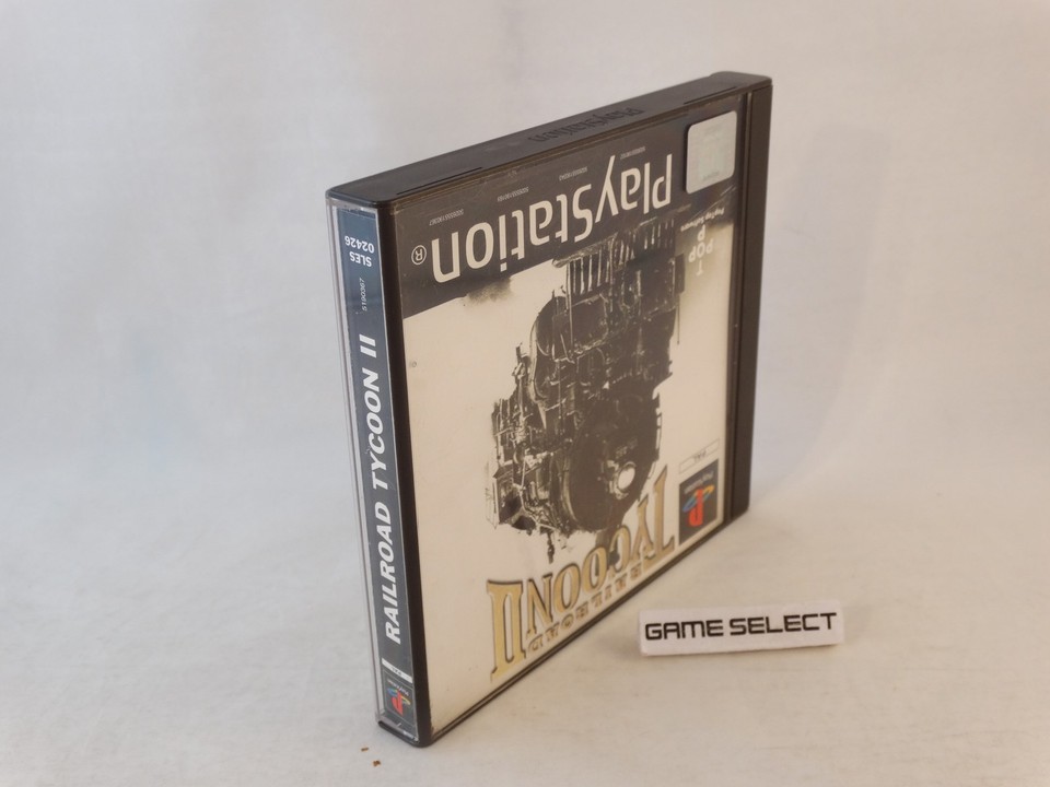 Railroad Tycoon II PLAYSTATION 1 2 3 One PS1 PS2 PS3 Psx Pal - Complete ...