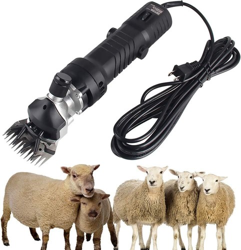 Electric Sheep Shears Clipper Shearing Machine 110V 450W Sheep Goat ...