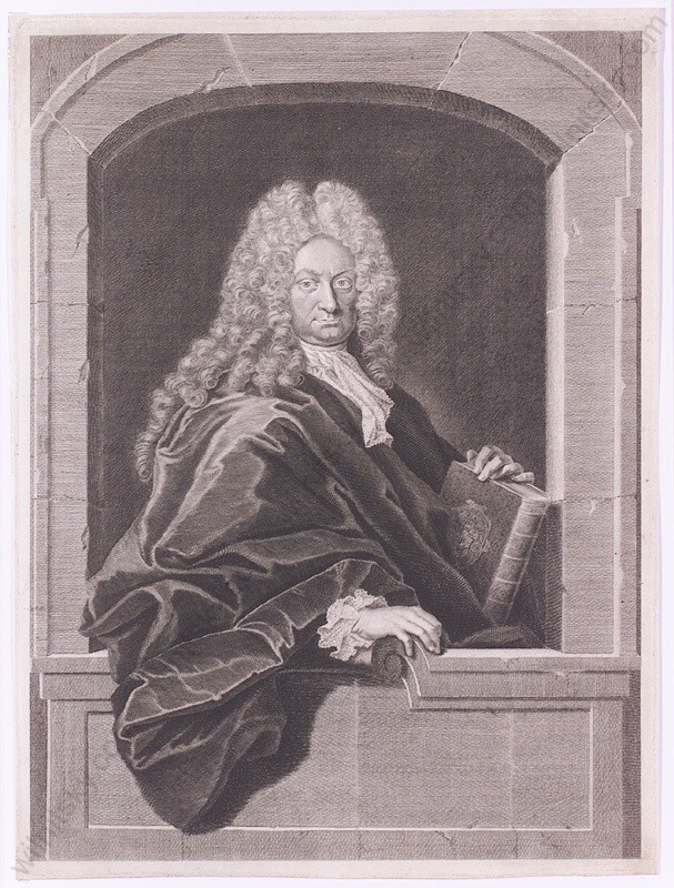"Baroque Male Portrait", French Engraving, ca.1700 (1) | eBay