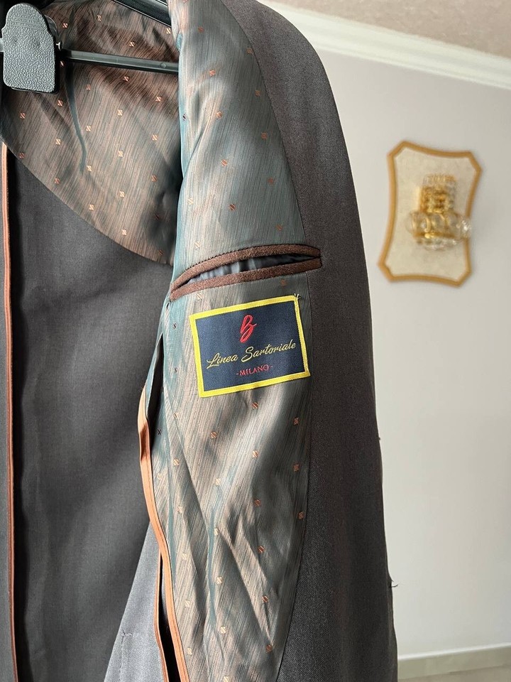 LINEA SARTORIALE MILANO MADE IN ITALY CASHMERE BLAZER JACKET NEW WITH ...