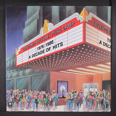 VARIOUS: 1976-1986, a decade of hits COLUMBIA PICTURES INC 12" LP 33 ...