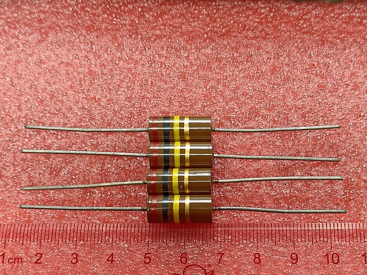 4 pcs Riken Ohm RM 2 200k 2W 5% carbon resistor | eBay