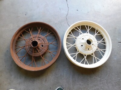 1928-1929 Ford Model A Wheels 21" | Pair of 2 | Genuine OEM | 5" Rim Width