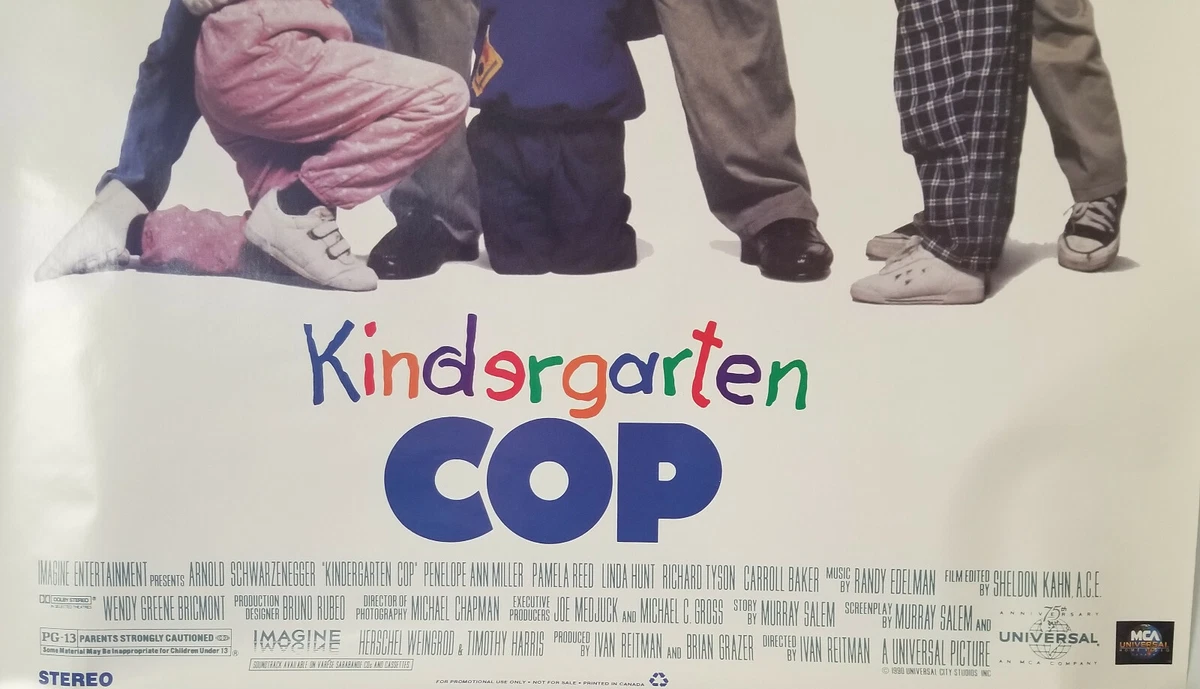 Kindergarten Cop Poster