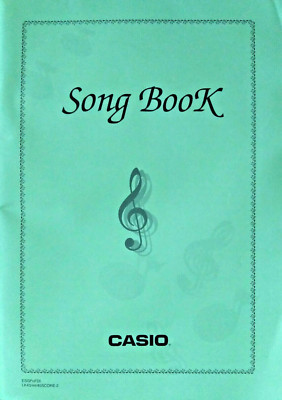 Casio Song Music Book for the LK-43 LK-44 LK-45 Keyboards, 90 Songs, 88 ...