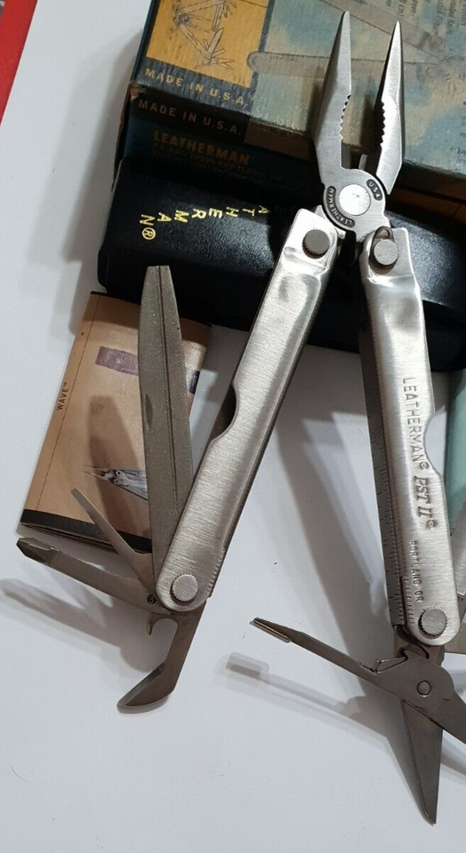 Leatherman PST II Stainless Multi-Tool New in Box 1999 Rare Collectable ...