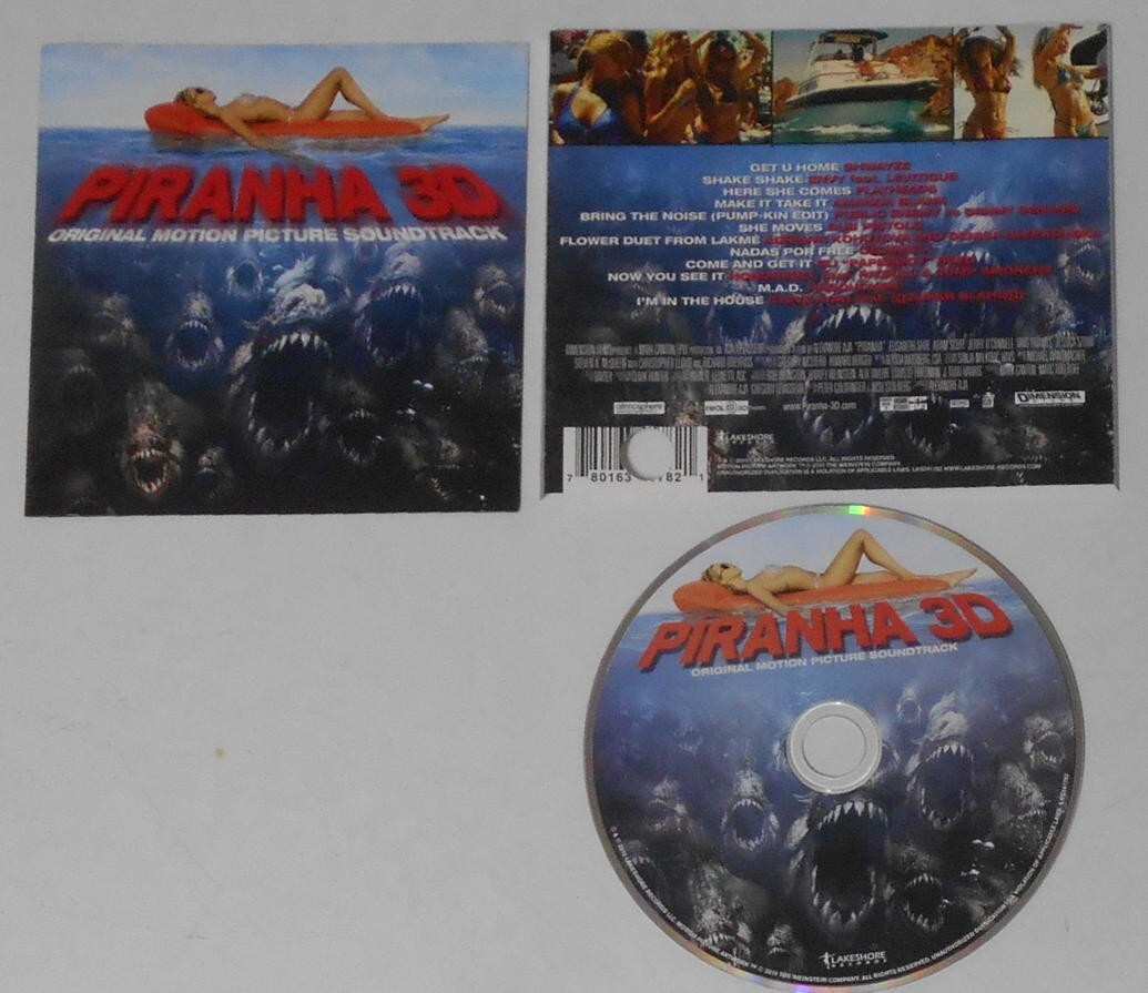Piranha 3D Soundtrack Shwayze, Amanda Blank, Dub Pistols, Steve Aoki ...