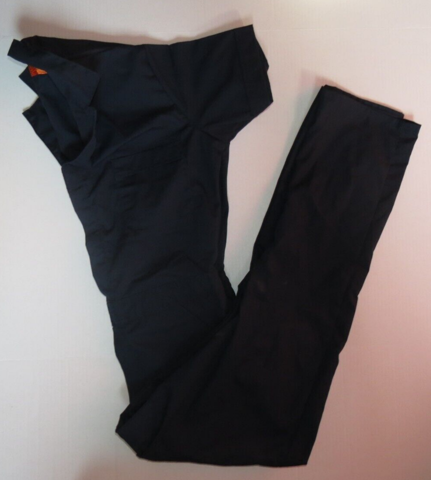 c12 Red Kap Speedsuit Short Sleeve Navy Blue M _ R Men's Zip-Front Work ...