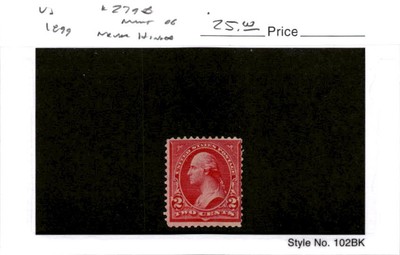 United States Postage Stamp, #279B Mint NH, 1899 Washington (AD) | eBay
