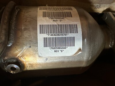 Genuine Mopar Catalytic Converter 68259653AD 2019-20 RAM 6.7L TURBO OEM ...