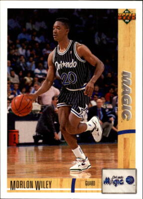 1991-92 Upper Deck #26 Morlon Wiley - NM | eBay