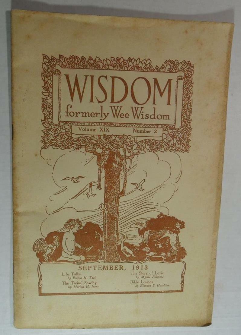 4 WEE WISDOM MAGAZINES SEPT OCT NOV 1913 FEB 1914 VALENTINE ...