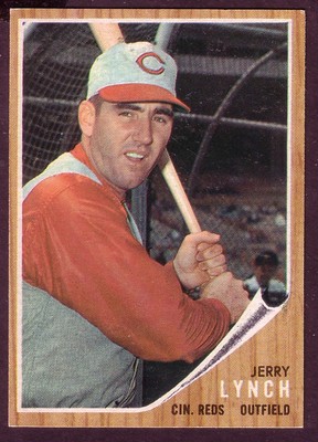 1962 TOPPS JERRY LYNCH CARD NO:487 NEAR MINT CONDITION | eBay