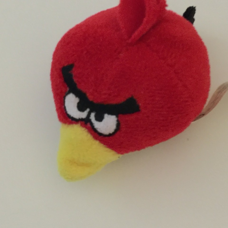 Rovio Angry Birds Red Bird finger, puppet Plush 2012 | eBay