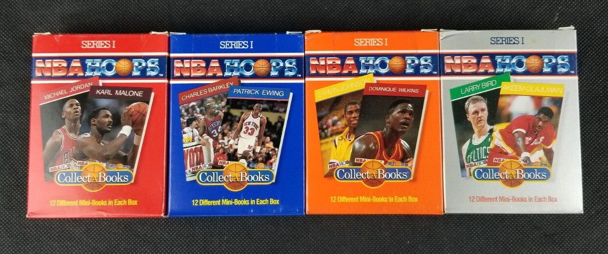 NBA HOOPS 1990 Collect-A-Books Series 1 COMPLETE Michael Jordan ...