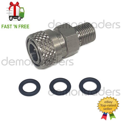 AIR RIFLE PCP GUN QUICK FILL RELEASE ADAPTER PROBE HOSE WHIP FOSTER ...